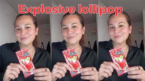 Explosive Lollipop Eating Candy Sweetbeeel Clips4sale