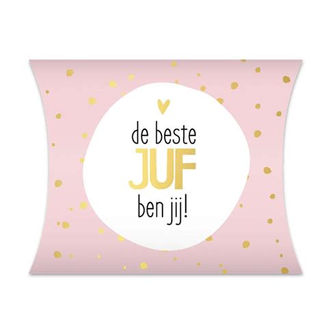 Gondeldoosje De Beste Juf Ben Jij Bedank De Juf