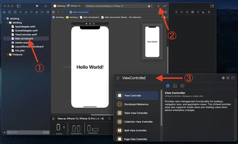 【xcodeswift入門】画面遷移する方法をわかり易く解説！ Tetoblog