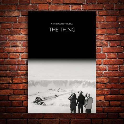 The Thing 1982 Movie Poster Etsy