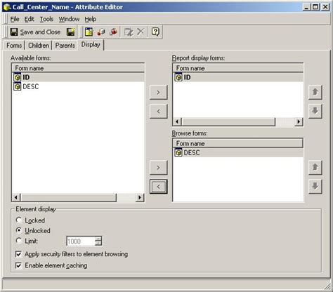 Kb15558 Which Attribute Form Display Option Applies To A Report Filter When An Attribute