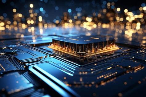 Premium AI Image | electronic chip