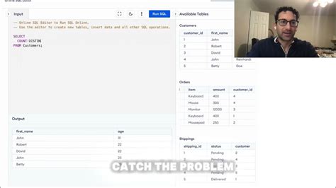 Sql Coding Challenge Common Data Science Interview Question Youtube