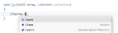 Typing Assistance JetBrains Rider Documentation