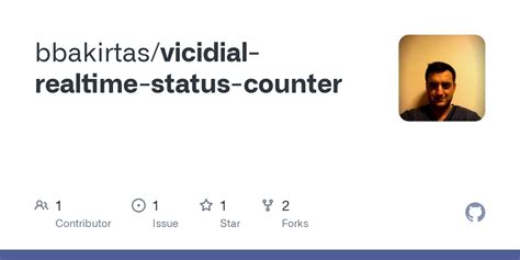 Github Bbakirtasvicidial Realtime Status Counter Github Bbakirtasvicidial Realtime Status Counter
