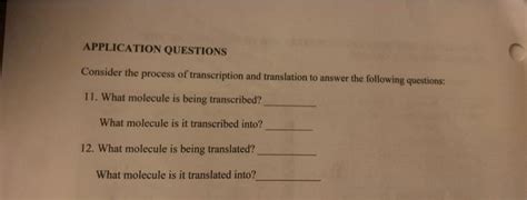 APPLICATION QUESTIONS Consider The Process Of Chegg