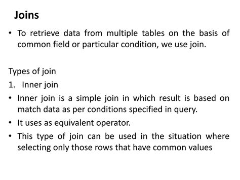 Sql Joins And Viewpptx