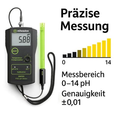 Milwaukee Mw101 Pro Ph Messgerät Professionelles Hornbach