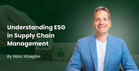 Esg In Procurement Course Scmdojo