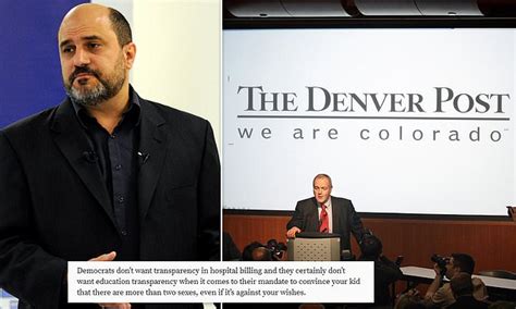 Denver Post Columnist Is Fired After Writing There Are Only Two Sexes