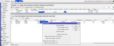 Use Ip Firewall Feature In Bridge Settings General Mikrotik Community Forum