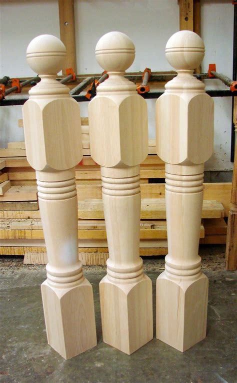 Custom Newel Posts For Unique Staircase Design