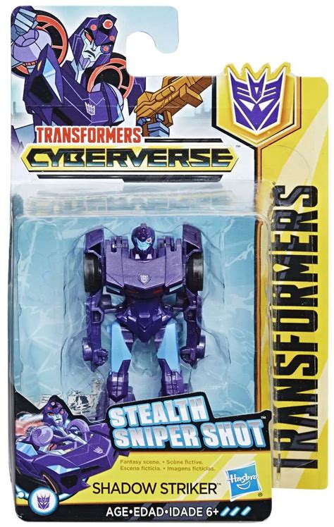 Transformers Cyberverse Shadow Striker Scout Action Figure Hasbro Toywiz