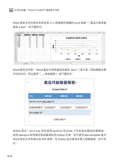 Ai 世代必備！python × Chatgpt 高效率工作術：從網路爬蟲到辦公室自動化超實務 天瓏網路書店