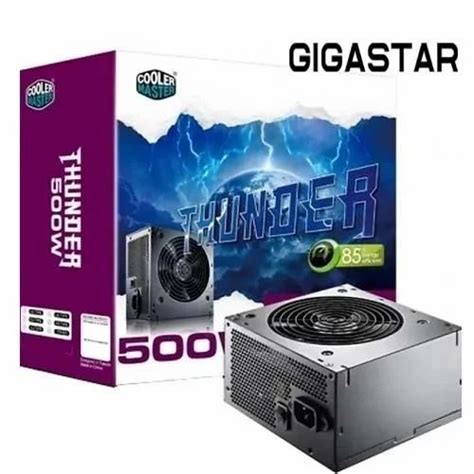 Cooler Master Thunder 500w Psu Reliable Power Supply For Gaming And