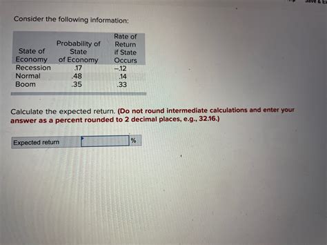 Answered: Consider the following information:… | bartleby