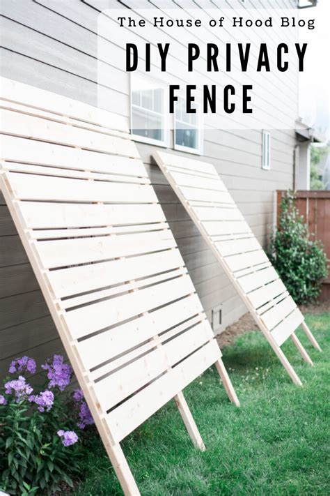 DIY Privacy Fence A Simple Way To Provide More Privacy In Your Backyard Backyard Fences
