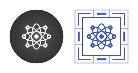 Atom Vector Icon 27651550 Vector Art At Vecteezy