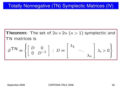Ppt Exploring Structured Symplectic Matrices Parametrization And Properties Powerpoint