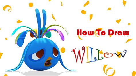 Angry Birds Willow Angry Birds Willow Drawing And Colour How To