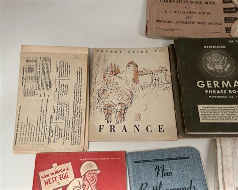 Untouched Grouping From Us 97th Infantry Division Soldier Served