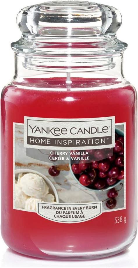 Yankee Candle Cherry Vanilla Red Scented Candle 1100g • Price