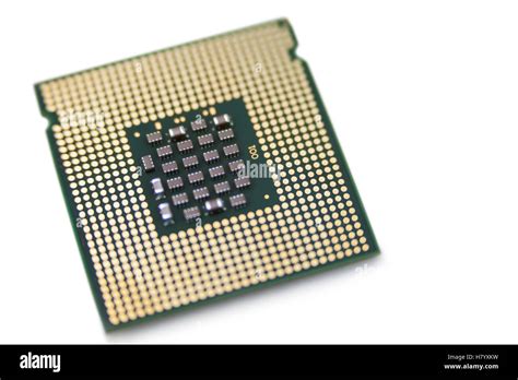 Close Up Of A Processor Stock Photo Alamy