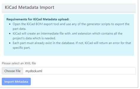 GitHub Afkiwers Inventree Kicad KiCad EDA Conform API Endpoint For KiCad S Parts Library Tool