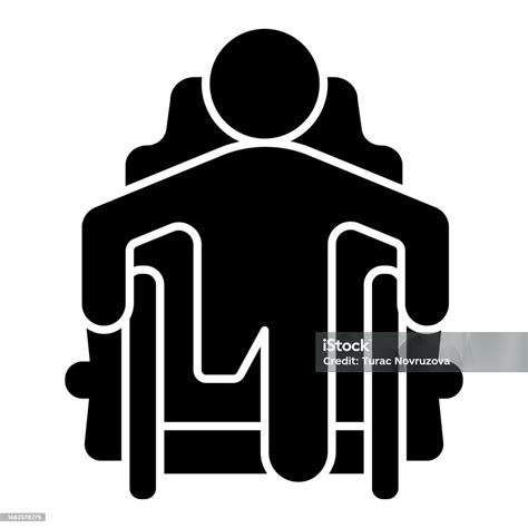 다리 없는 남자 휠체어 단단한 아이콘 장애 개념 흰색 배경에 다리 표지판 없이 휠체어에 앉아 있는 장애인 남자 장애인 아이콘 문자 모양 벡터 그래픽 0명에 대한 스톡 벡터