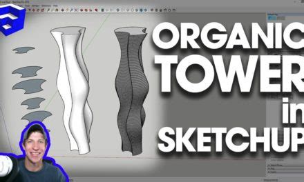 Modeling RAMPS In SketchUp With Curvishear And Curviloft SketchUp