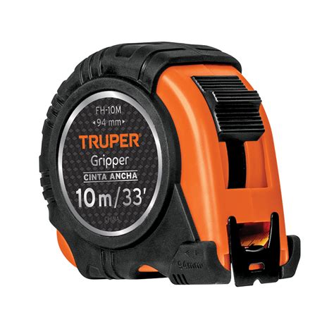 14582 Fh 10m Truper Flexómetro Gripper Contra Impactos 10 M Cinta 32