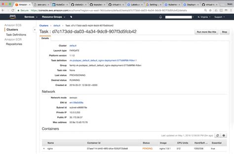 Running Aws Fargate With Virtual Kubelet Aws Open Source Blog
