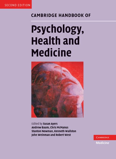 Cambridge Handbook Of Psychology Health And Medicine