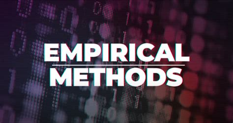 Github Bvasilesempirical Methods Homepage For 17 803 Empirical