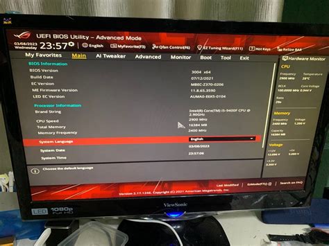 I5 9400f Rog Strix Motherboard Combo Computers And Tech Parts And Accessories Computer Parts On