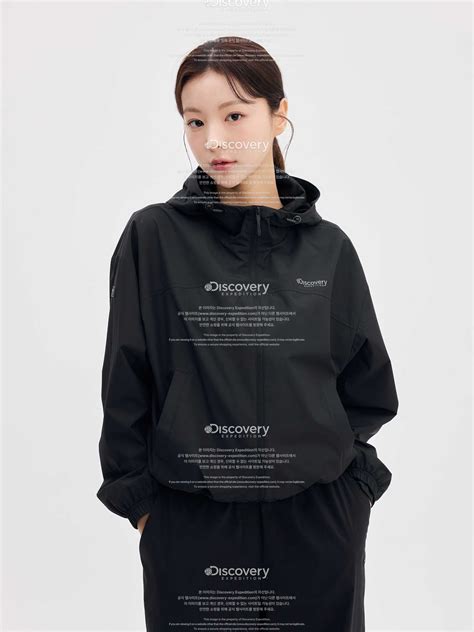디스커버리 익스페디션 베르텍스 여성 리버티 바람막이 Black