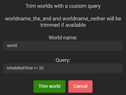 How To Trim A Minecraft World Apex Hosting