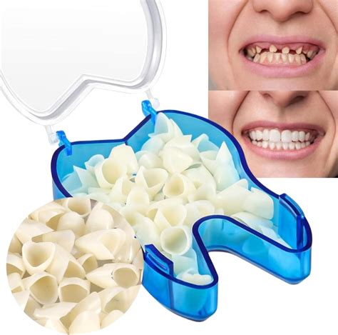 Tooth Repair Kit50pcs Fake Teeth Temporary Tooth Replacement Kit