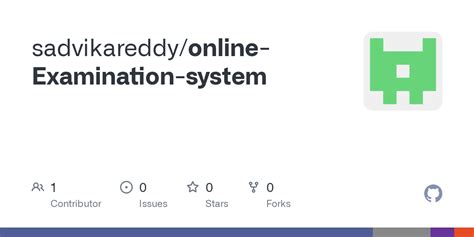 Github Sadvikareddyonline Examination System · Github