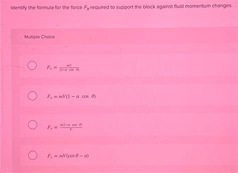 solved a jet of liquid of density and area a strikes a block and 1 answer transtutors