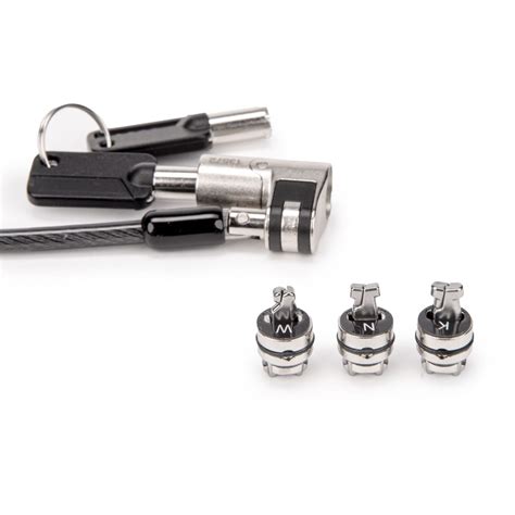 Rocbolt Universal 3 In 1 Keyed Security Laptop Lock For Standard K