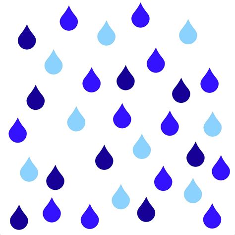 Cartoon Raindrops Clipart Best
