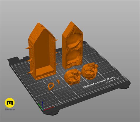 🛰 Space Marine Relic Skulls・ 3d File For 3d Printing・cults