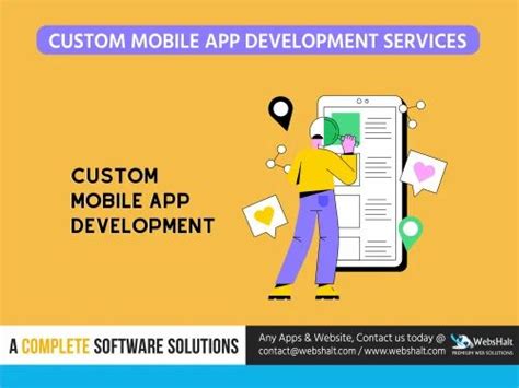 Custom Mobile App Development Services Webshalt Premium Web Solutions Id 2851036046962