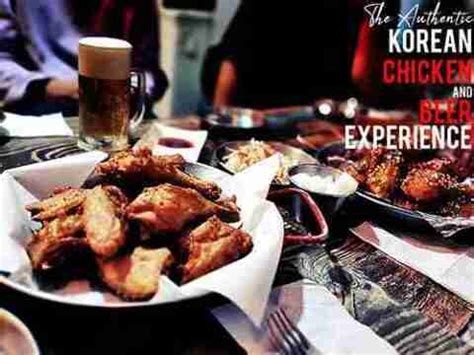 The Authentic Korean Chicken And Beer Experience Zenkmchi