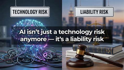 Ai Isnt Just A Technology Risk Anymore — Its A Liability Risk Cybersecurity Training And