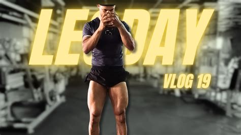 Killer Leg Day Workout Day 17 Of The Cut Youtube