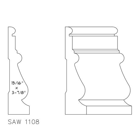 Window Casing Saw Moulding Window Casing Saw Moulding