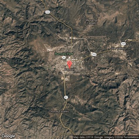 Payson Arizona Map