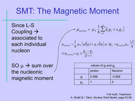 The Nuclear Shell Model Ppt Chemistry Science